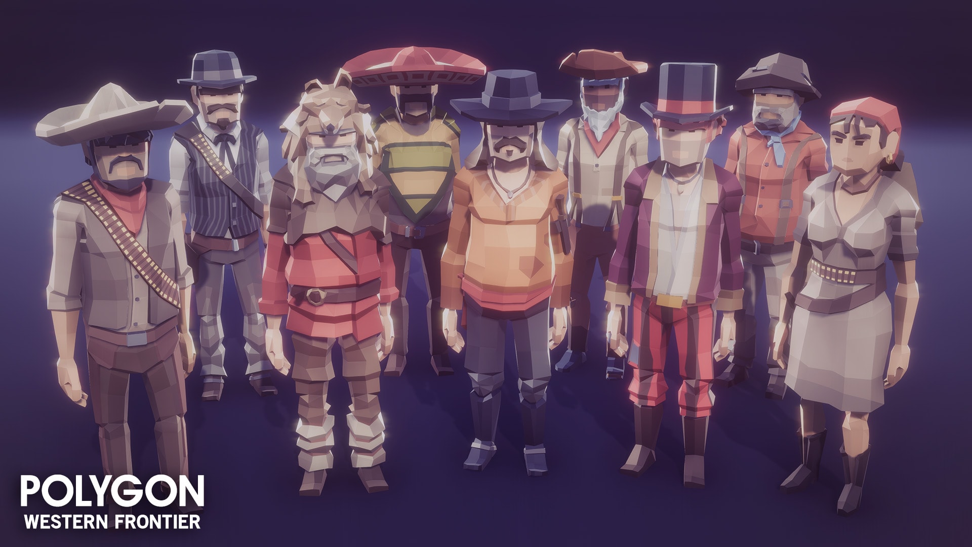 POLYGON - Western Frontier Pack - Unreal Engine Asset